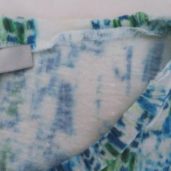 IRO | Tops | Iro Gypsy Print Linen Tee Shirt | Poshmark